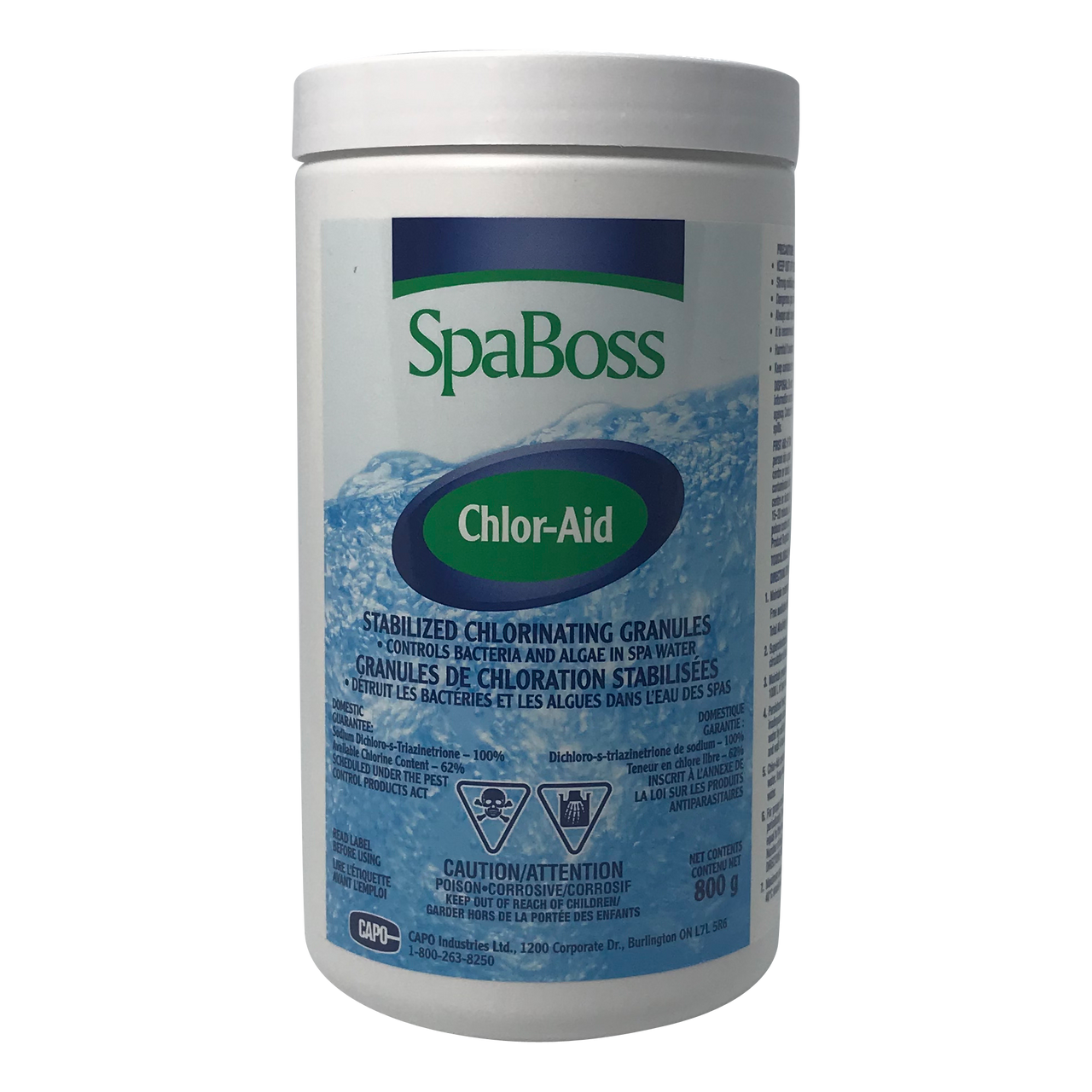 SpaBoss Chlor Aid – Backwoods Ten One Seven Inc.